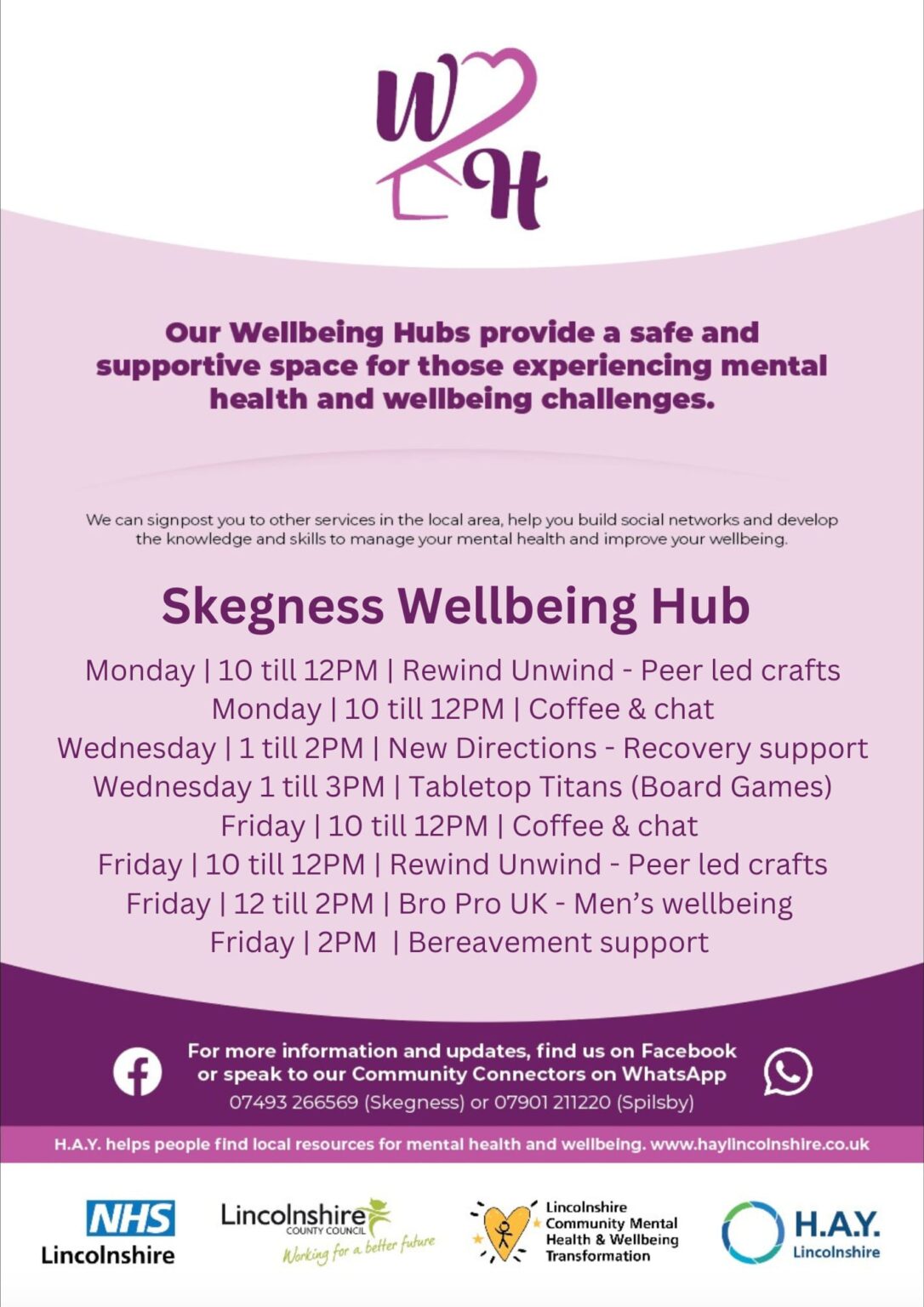 How Are You Lincolnshire | Skegness Wellbeing Hub - The Storehouse